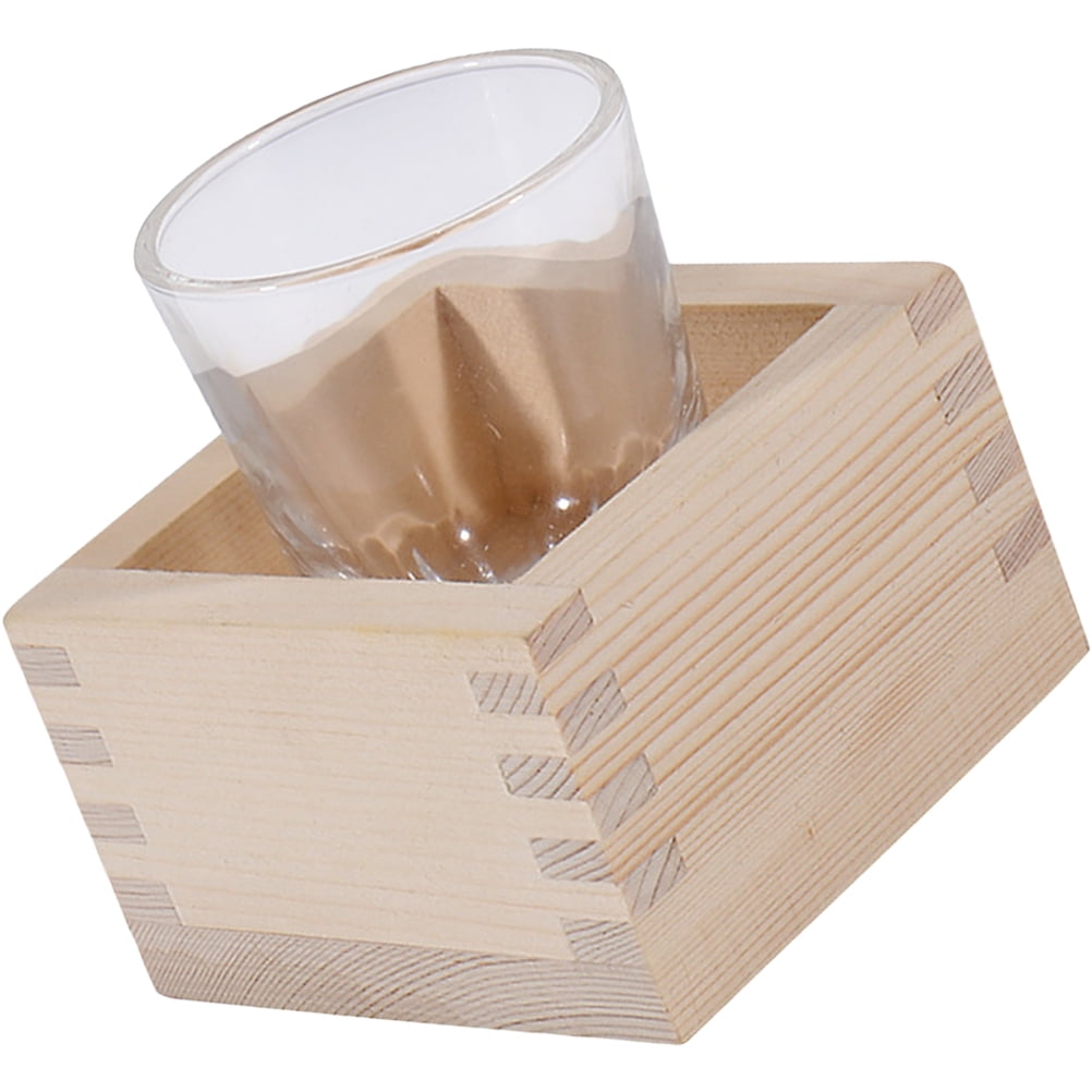 1 Set of Glass Sake Cup Japanese-style Saki Mug Rice Wine Cup Drinking ...