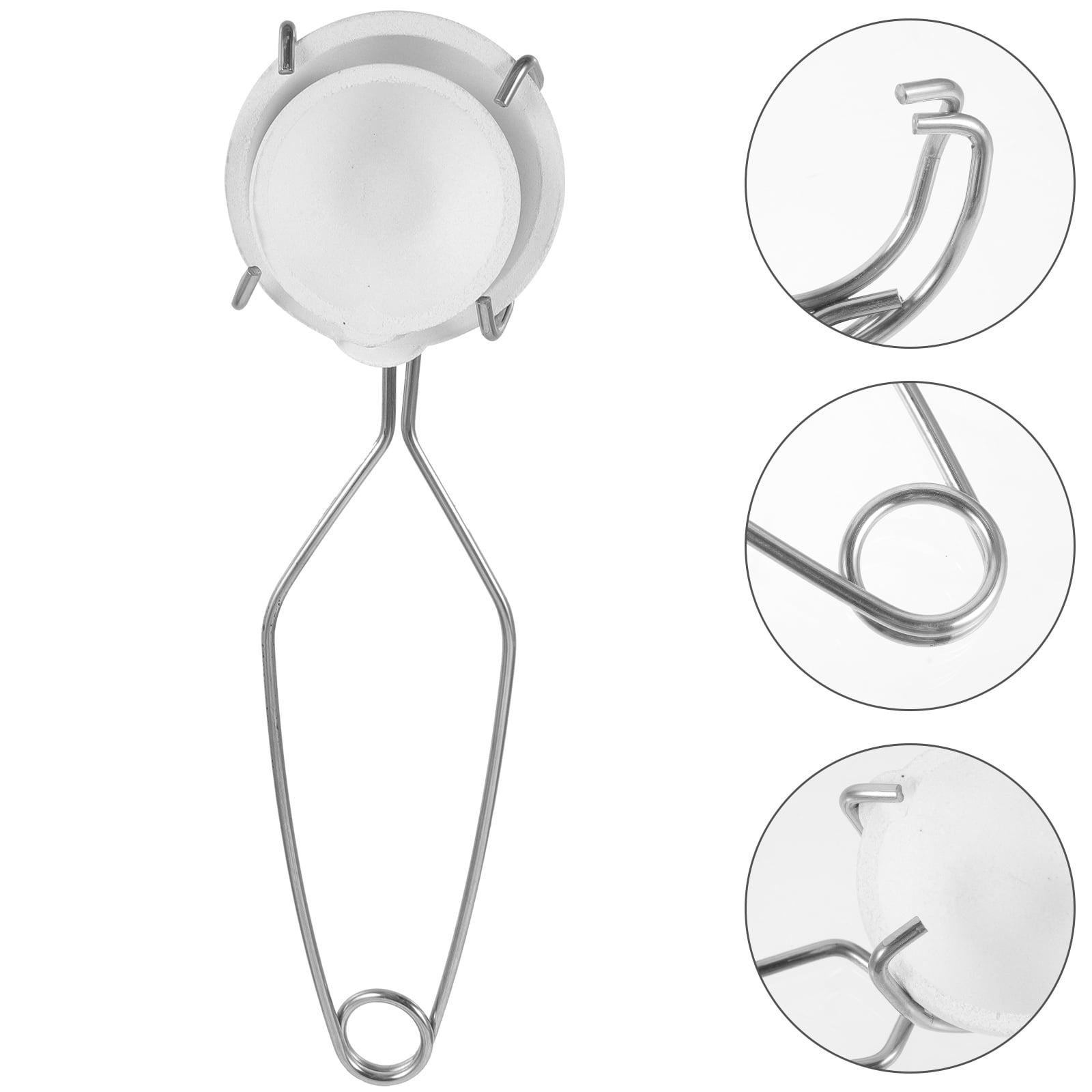 1 Set of Gold Melting Kit Crucible Tong Melting Crucibles Bowl Crucible ...