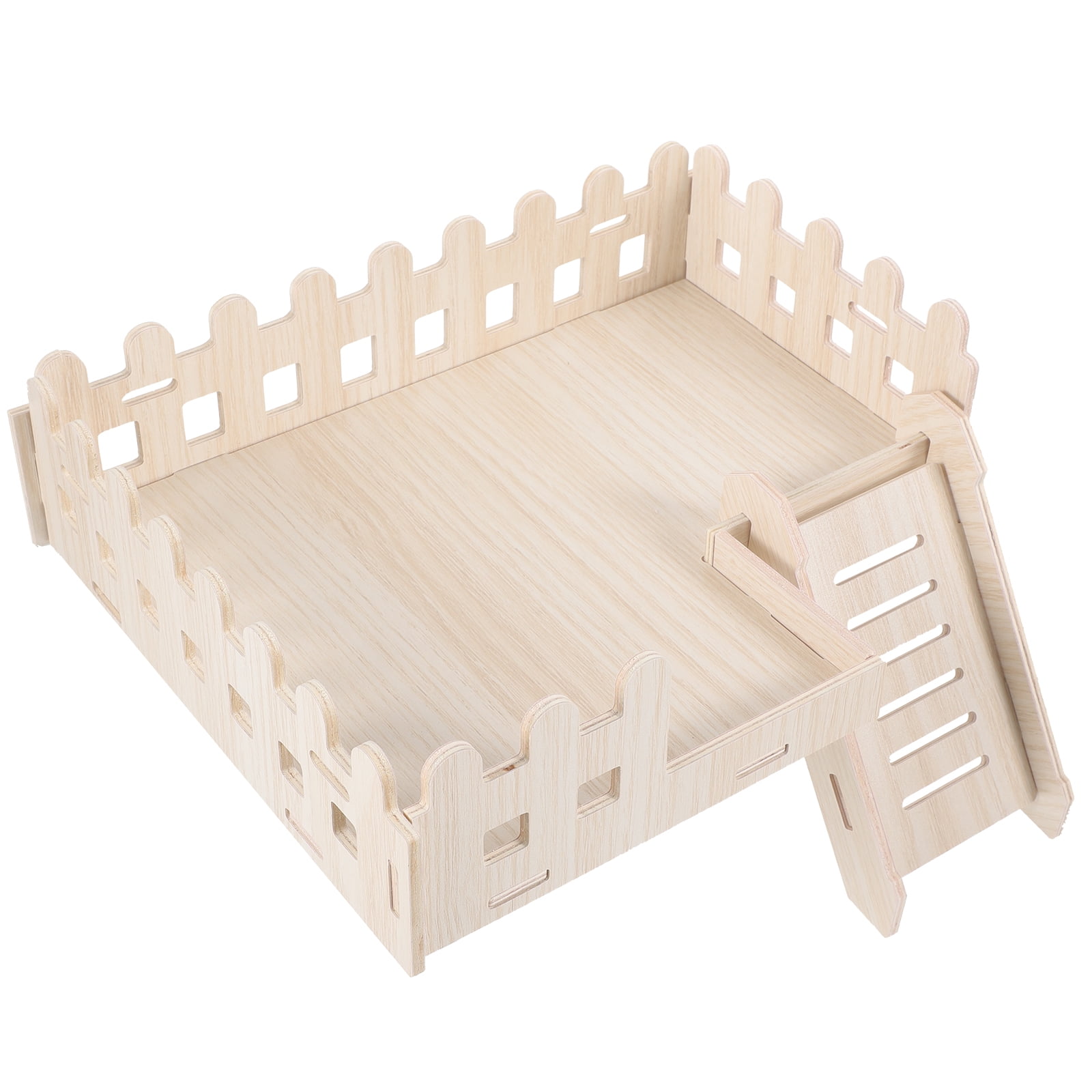 1 Set of Hamster Platform Toy Guinea Pig Wooden Platform Ladder Toy ...
