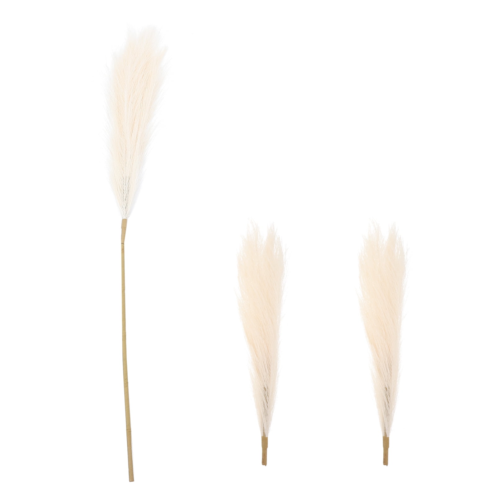 1 Set of Highly Simulation Pampas Grass Faux Reed Grass Flower ...