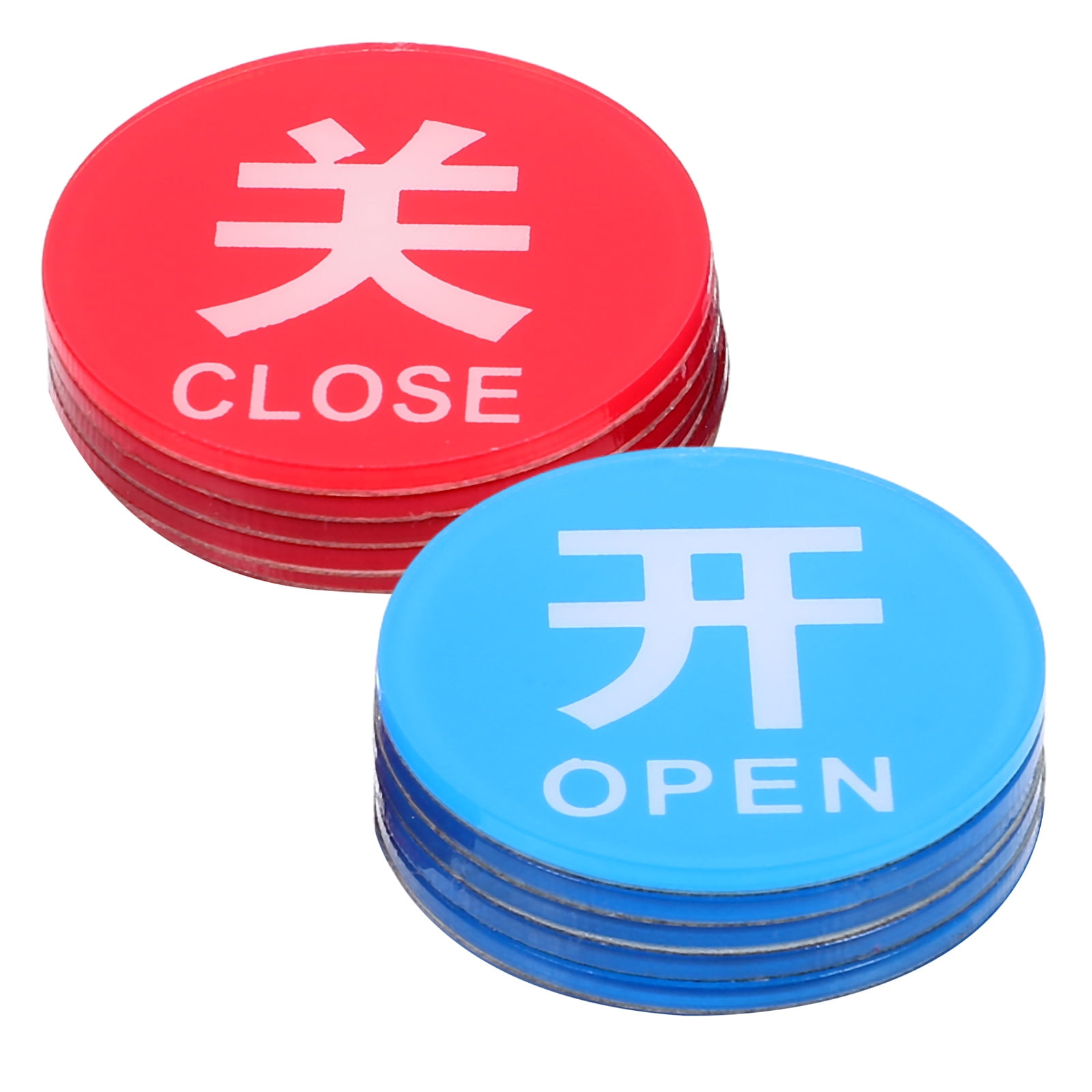 Masteelf Water Labels for Faucet with Adhesive Backing Acrylic Material ...