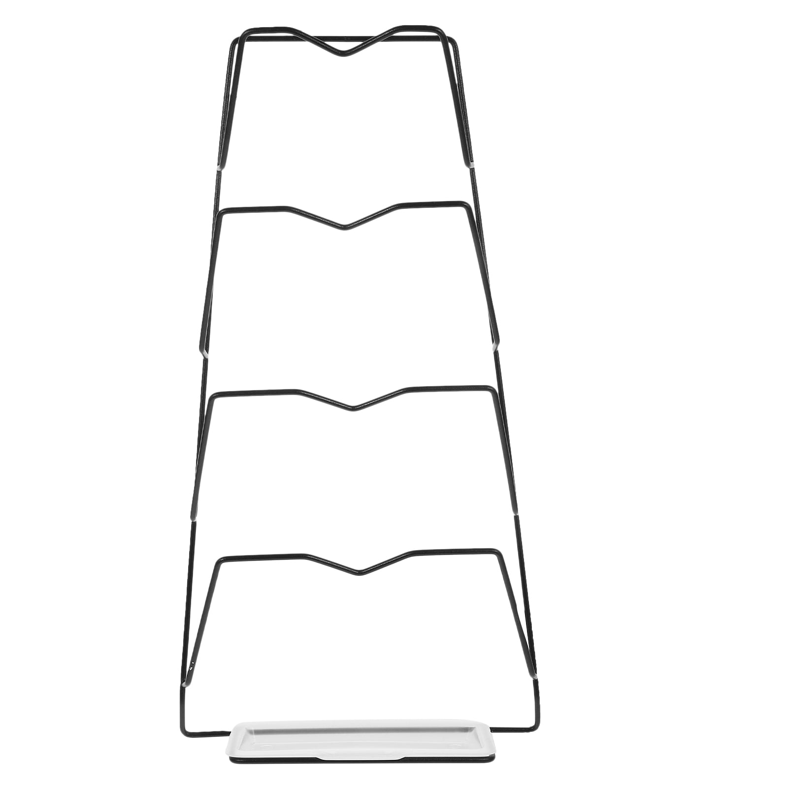 1 Set of Household Pot Lid Rack Wall-mounted Lid Hanger Convenient Lid ...