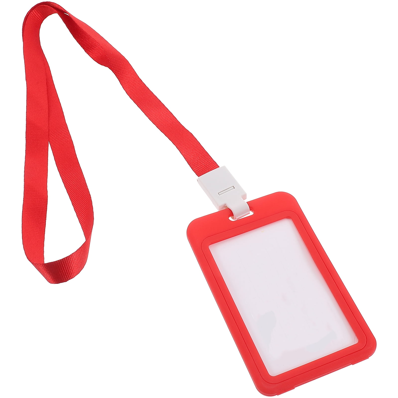 1 Set of ID Card Holder Card Sleeve Bus Card Holder Work Card Protector ...