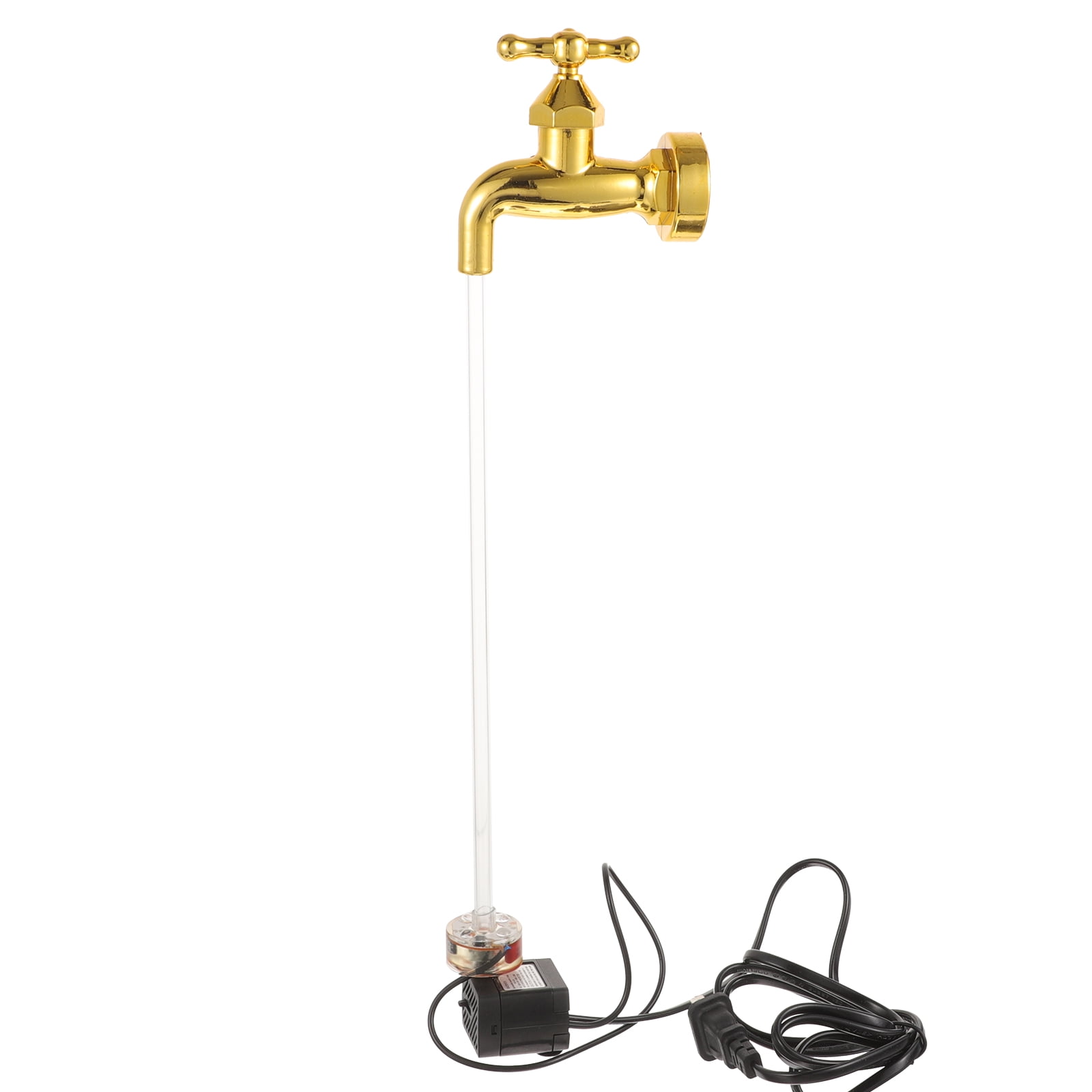 Eease 1 Set of Invisible Faucet Invisible Flowing Spout Garden Floating ...