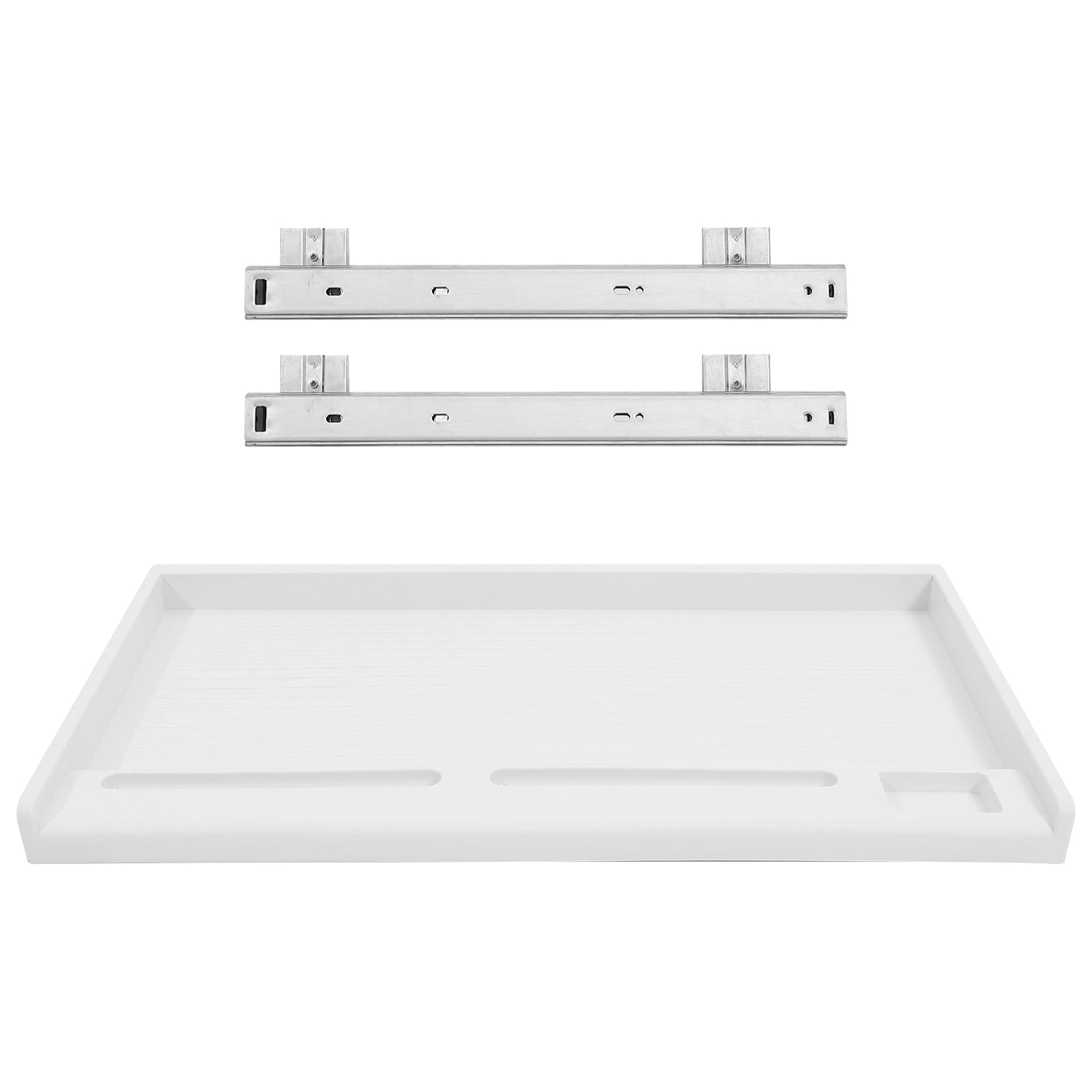 1 Set of Keyboard Tray Under Desk Keyboard Sliding Tray Under Desk ...
