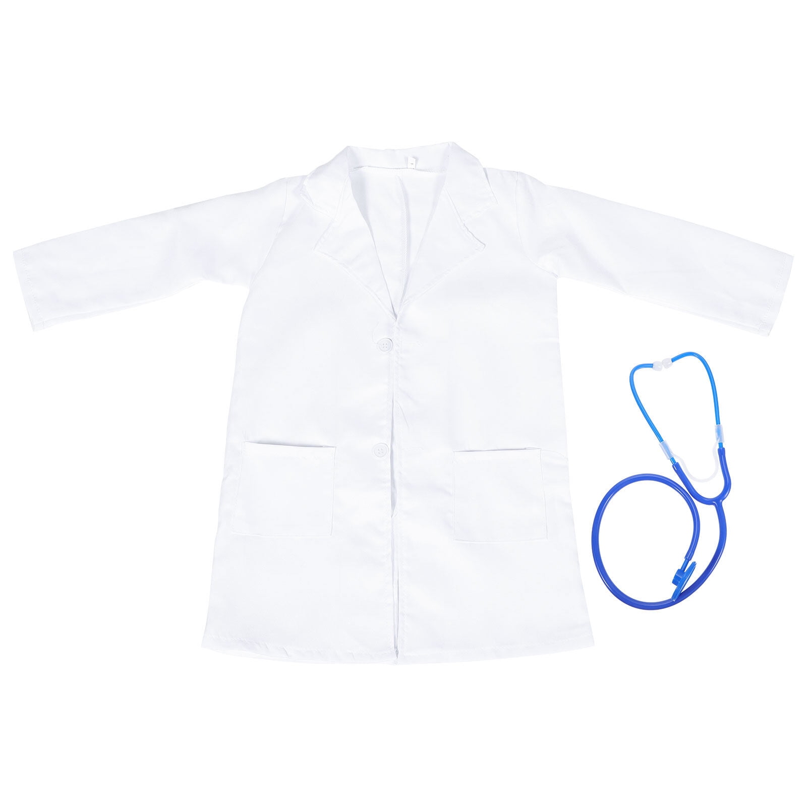 1 Set of Kids Doctor Coat Set Stage Performance Costume Set Pretend ...