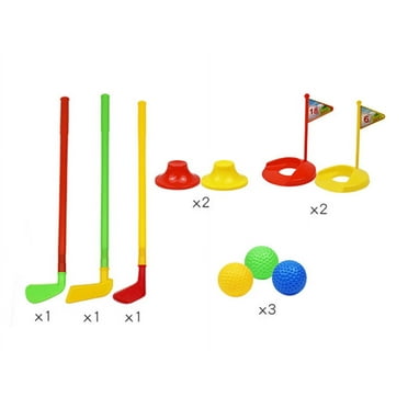 My Mini Golf Kids Children's Toy Course Putter Game - Front Nine Set ...