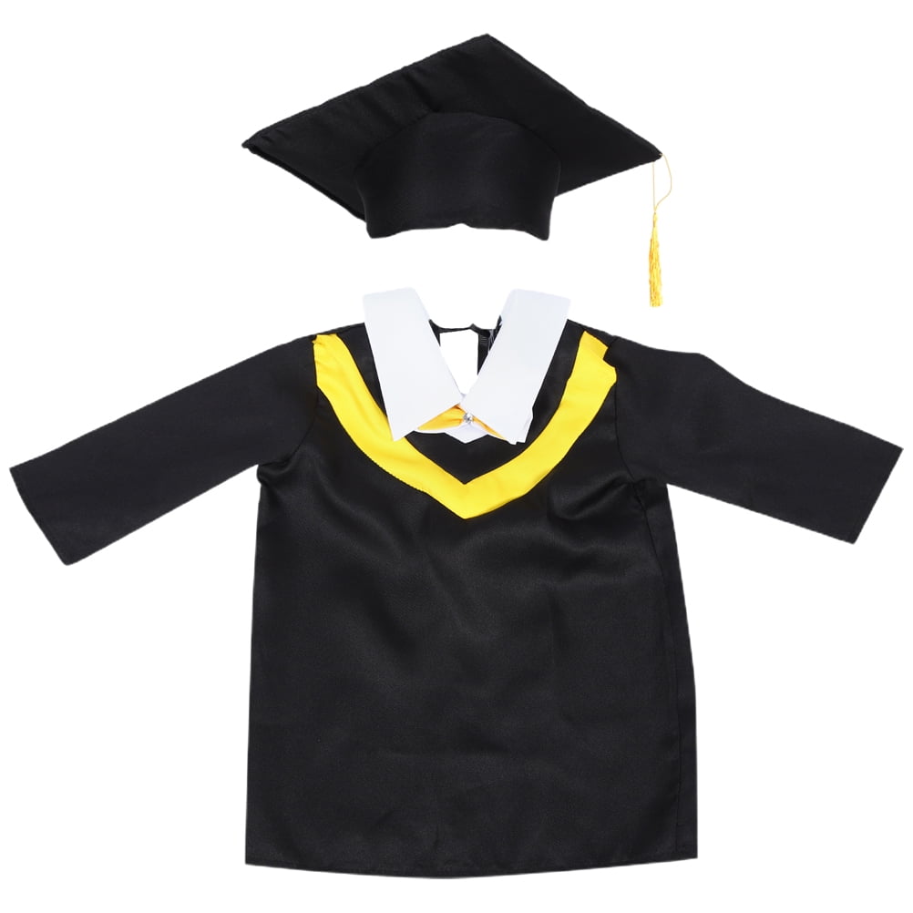1 Set of Kids Graduation Gown And Cap Set For Preschool Kindergarten ...