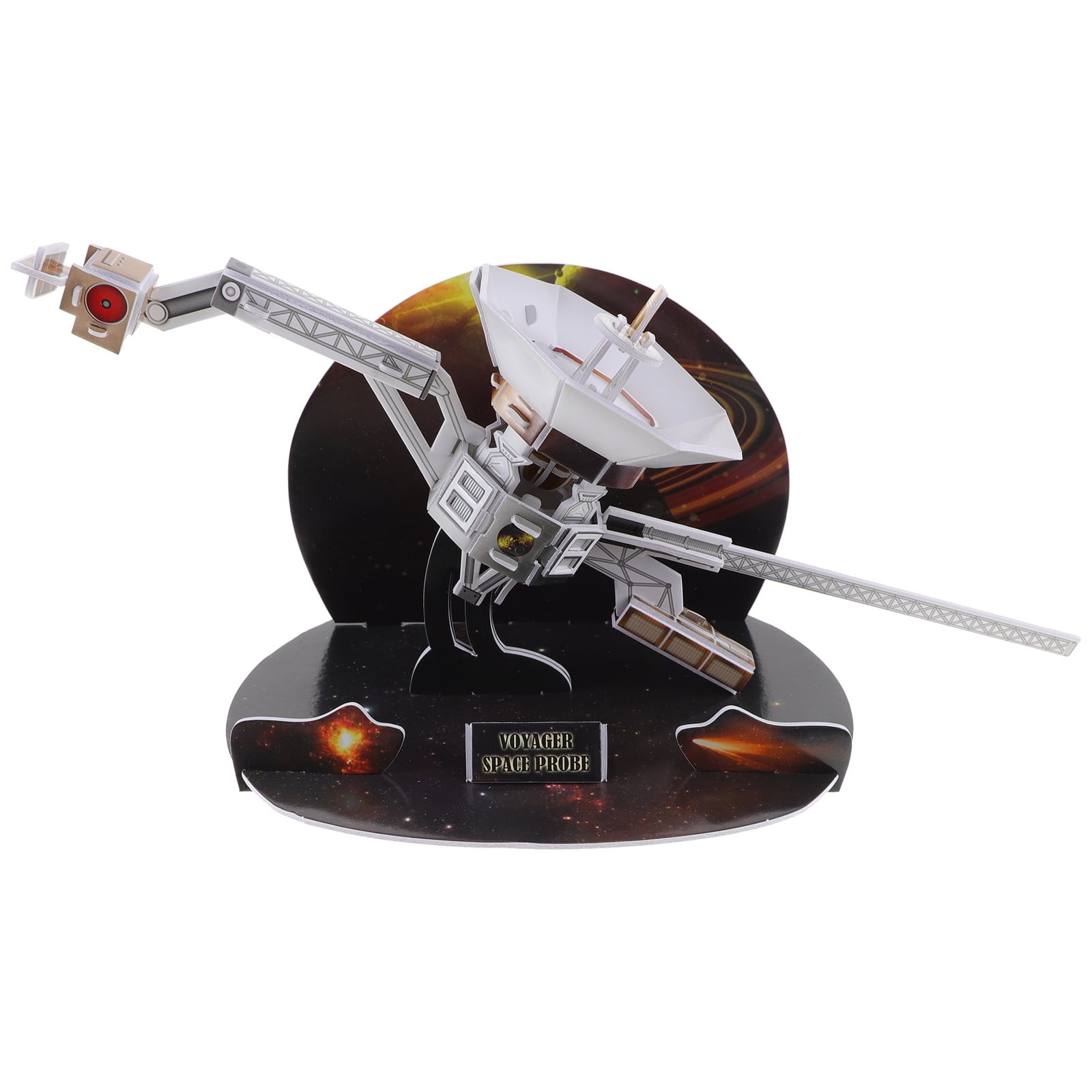 1 Set of Kids Space Puzzles 3D Spacecraft Puzzles Paper Puzzles Outer ...