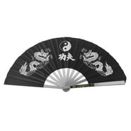 KUNG FU METAL FIGHTING FAN 14.75" OVERALL - Red - Walmart.com