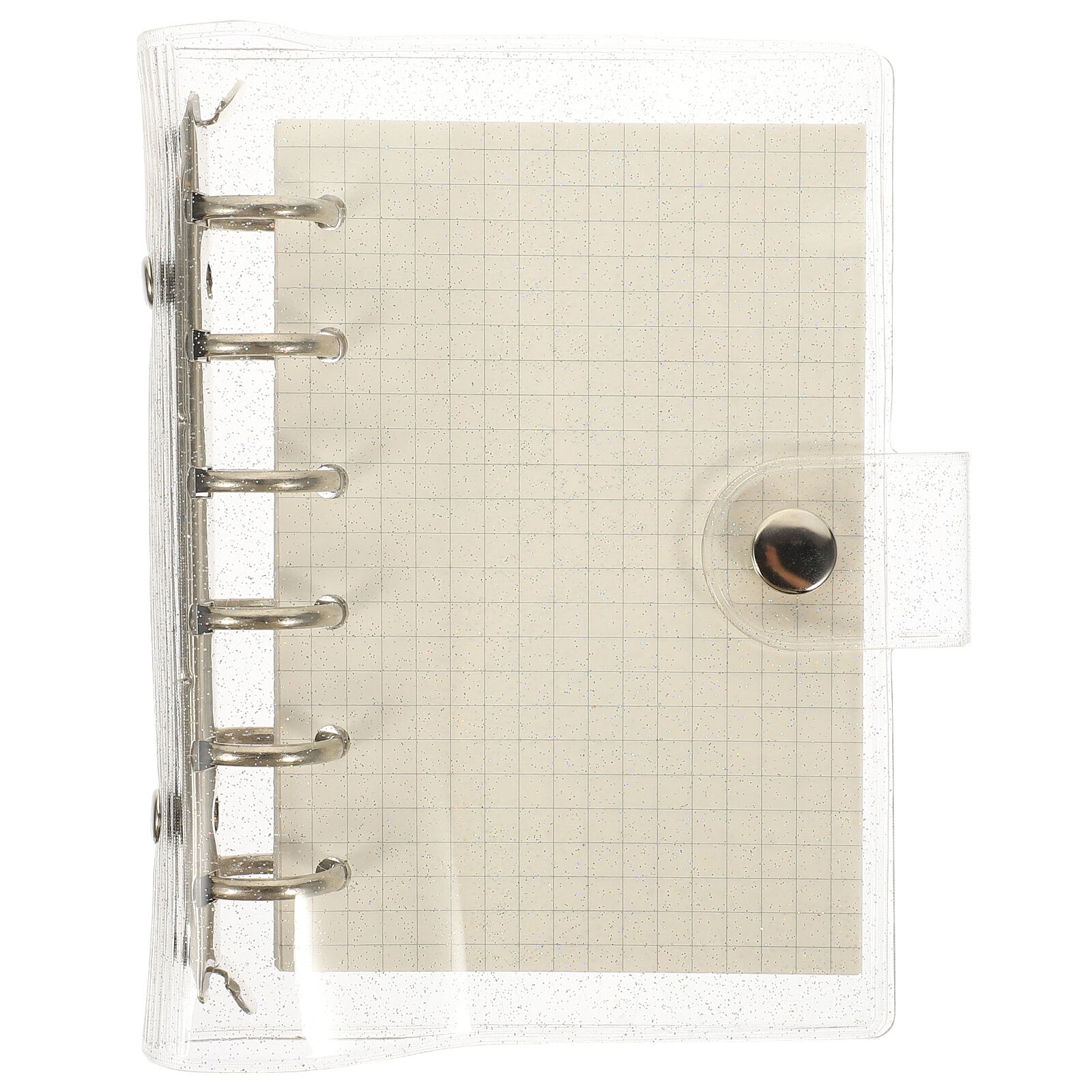 1 Set of Loose-leaf Notebook Waterproof Binder 6-Rings Binder Notebook ...