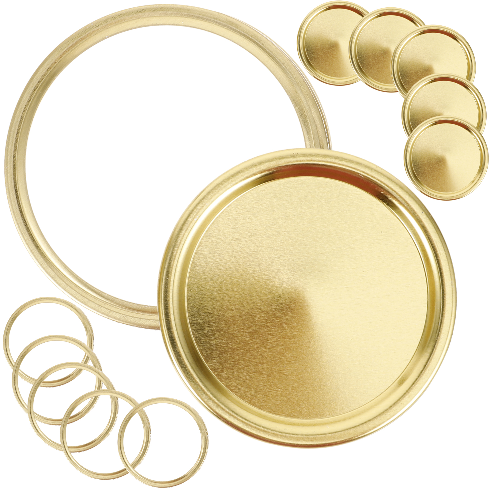 1 Set of Mason Canning Jar Lid And Ring Round Jar Ring Bands Set Split ...