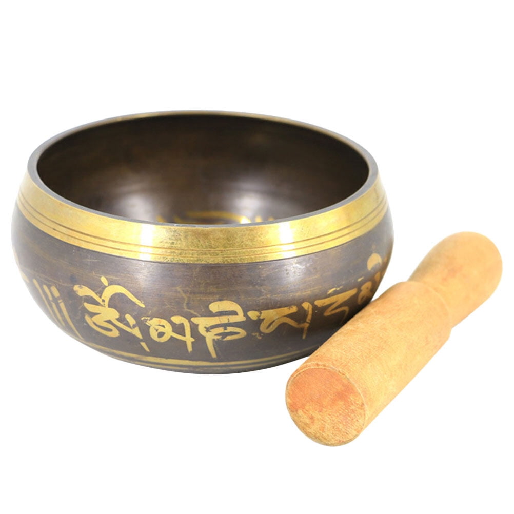 1 Set of Meditation Singing Bowl Copper Sing Bowl Prayer Tibetan Sound ...