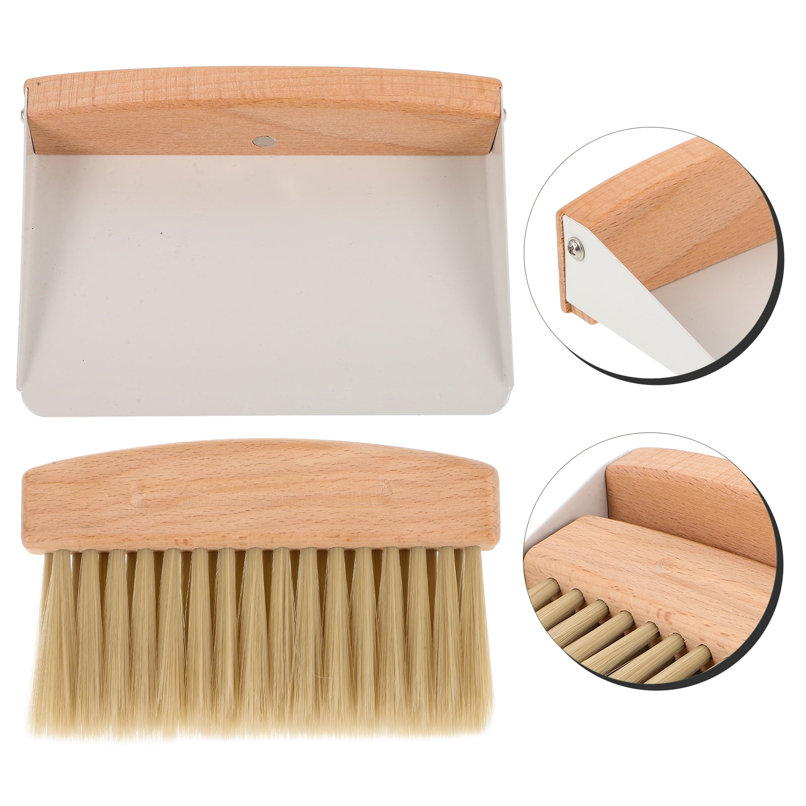 1 Set of Mini Broom Dustpan Set Desktop Cleaning Broom Convenient Mini ...