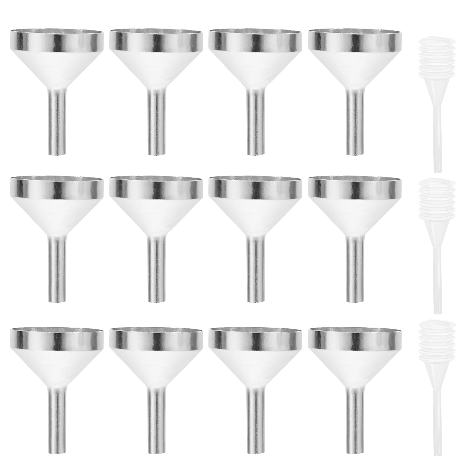 1 Set of Mini Funnels Perfume Pipette Spring Droppers Dispensing ...