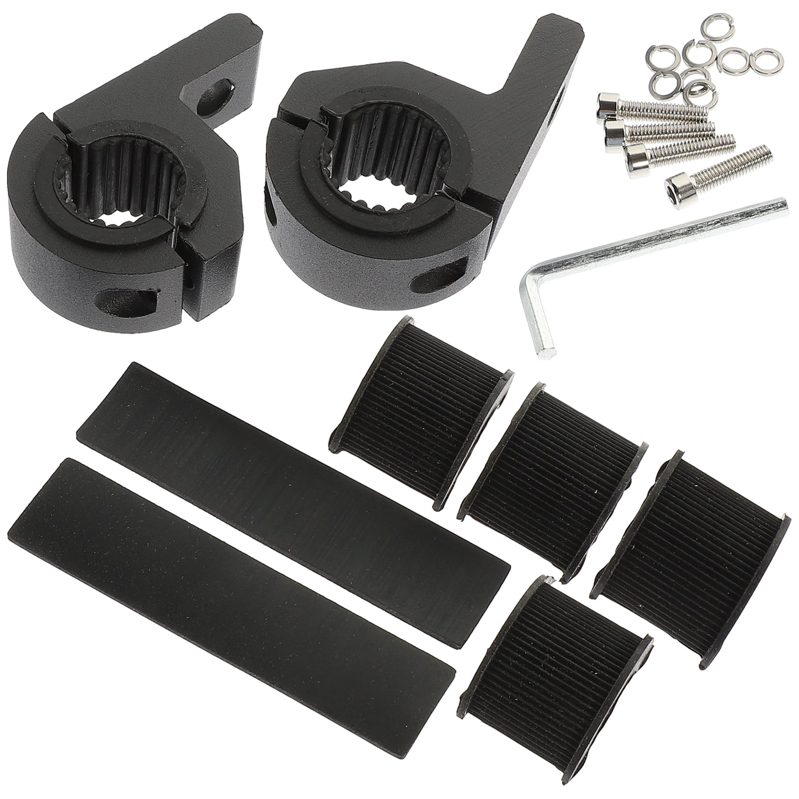 Durable Aluminum Motorcycle Handlebar Clamp for Motorbike Use Black ...