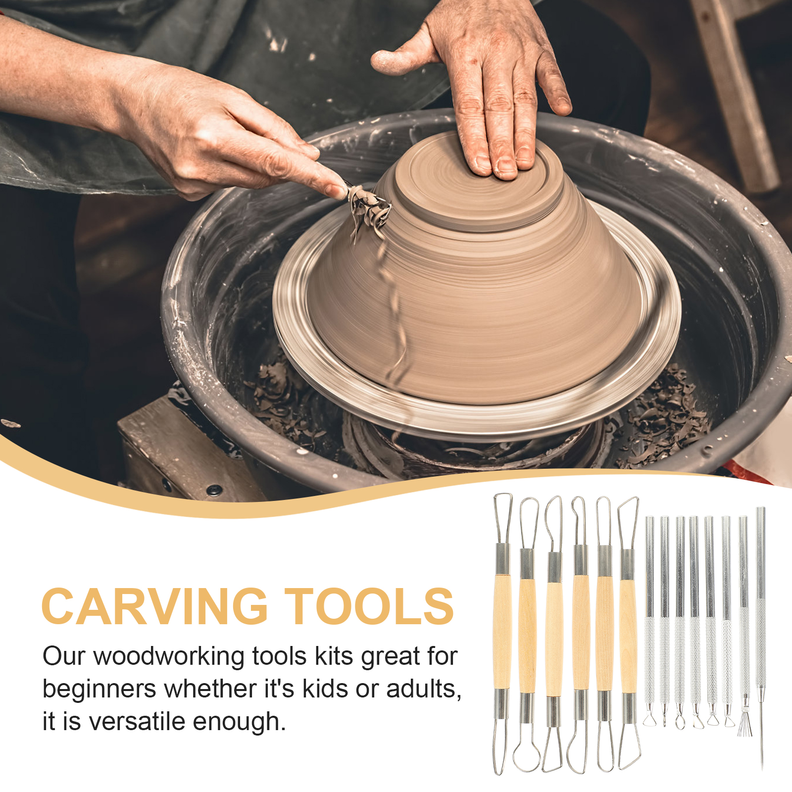 1 Set of Multi-function Carving Chisels Hand Engraving Tools Handmade ...