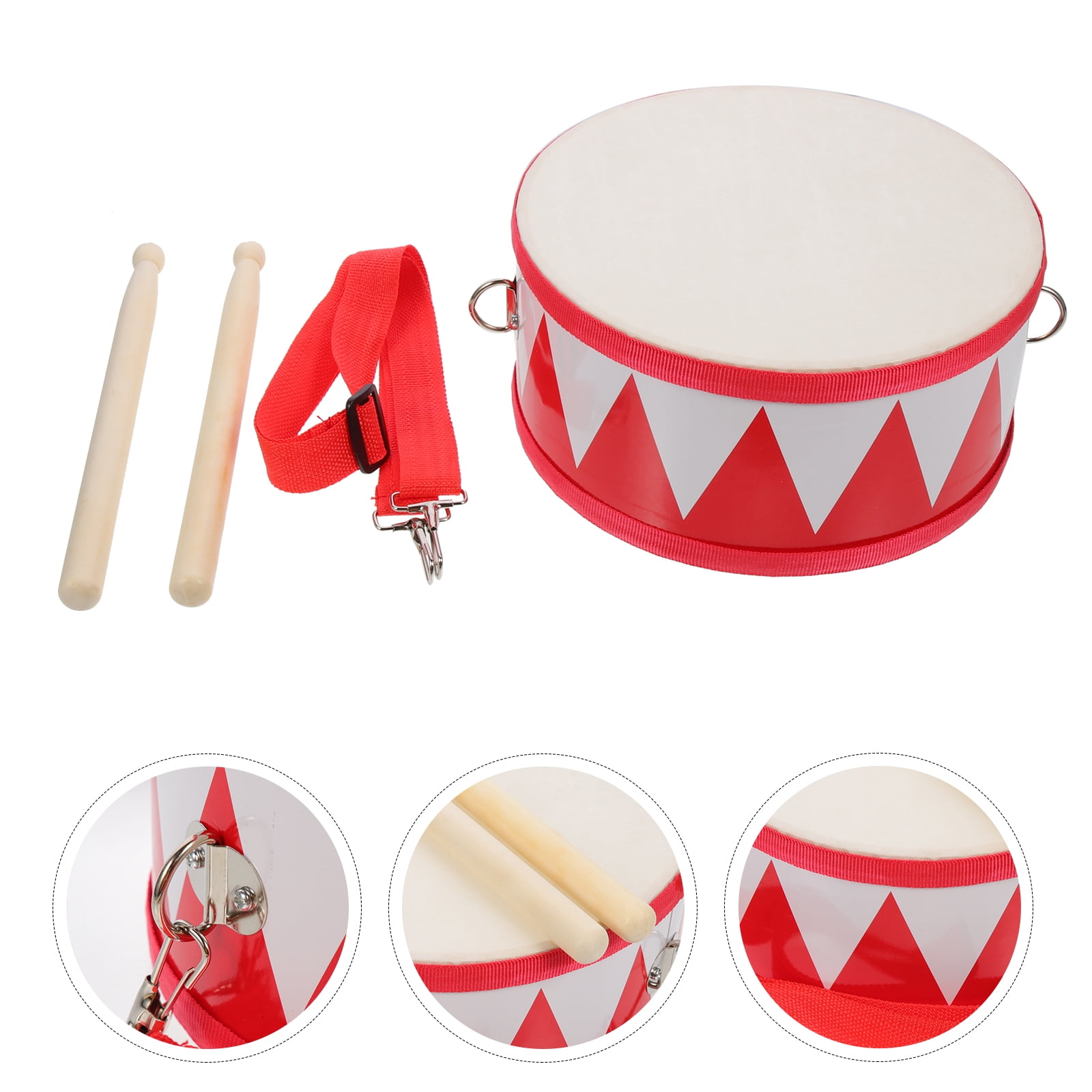 1 Set of Orff Children Percussion Snare Drum for Kids Music Education ...