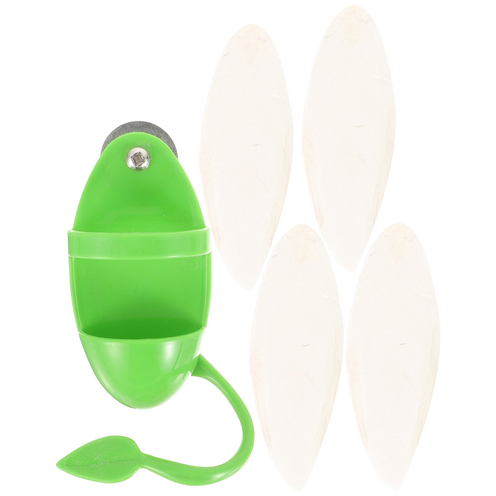 Raindrops Parrot Cuttlebone Stand Feeding Rack for Plastic Sturdy and ...