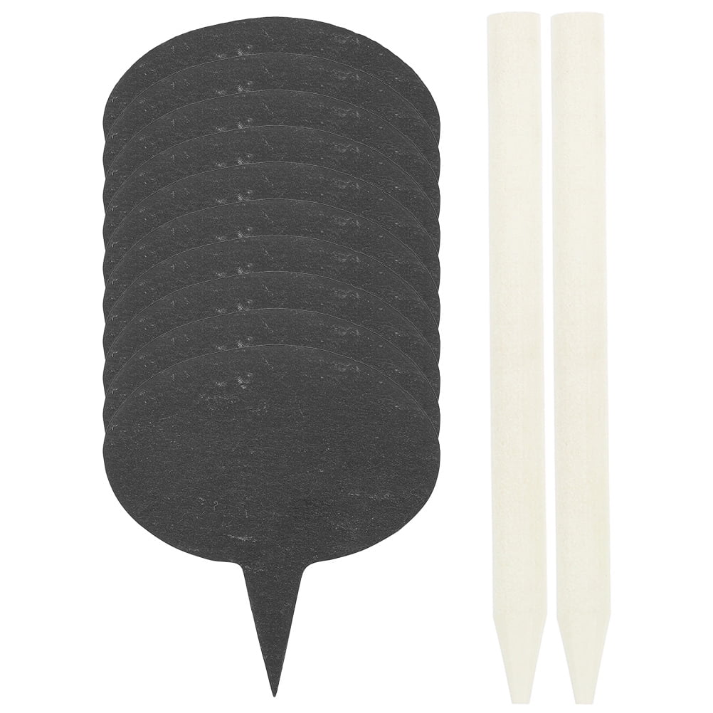 Raindrops 1 Set of Party Buffet Oval Cheese Name Tags Food Markers ...