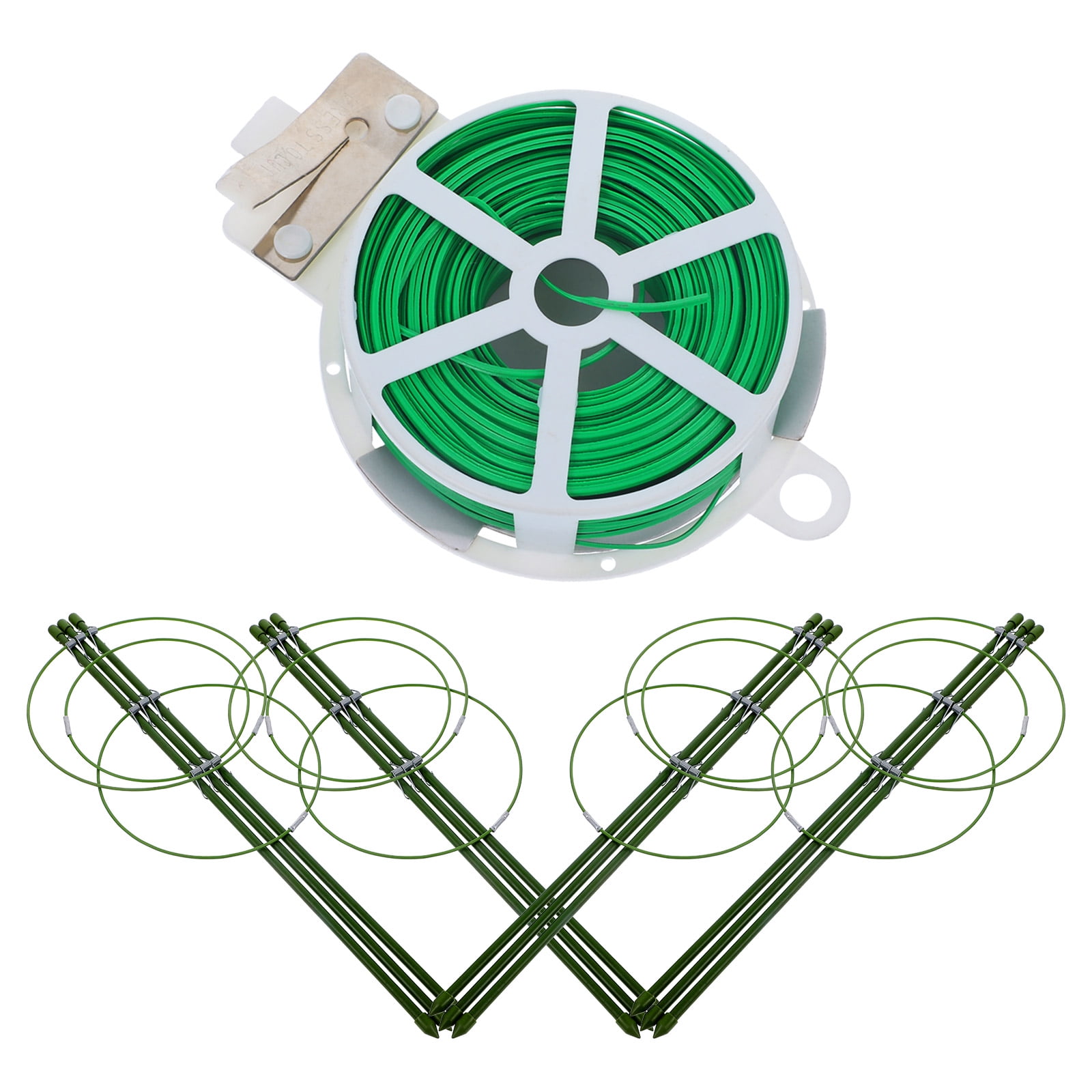 1 Set of Plant Climbing Supports Garden Planting Racks Plastic Flower ...