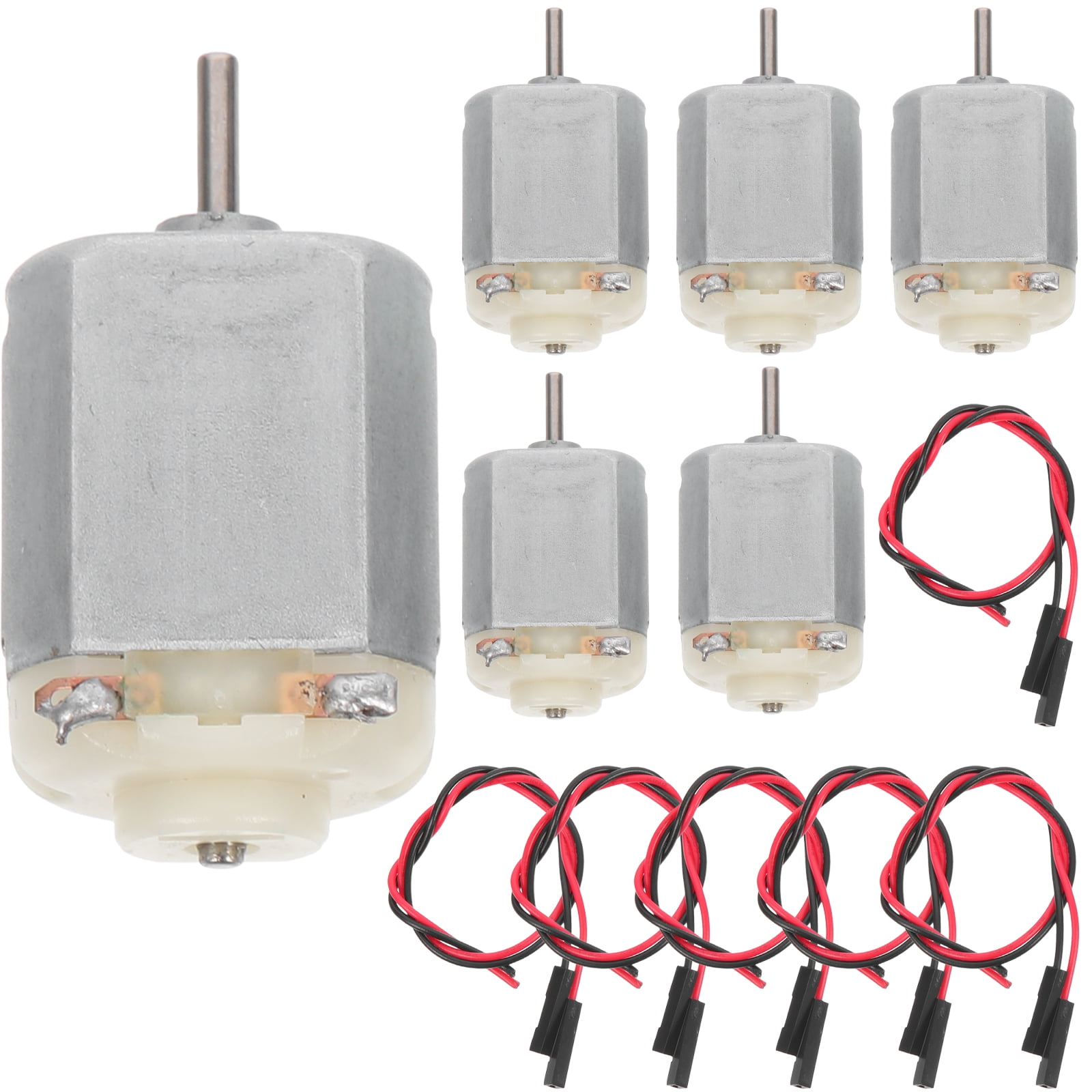 1 Set of Rectangular Small Electric Motor Miniature DC Motors Science ...