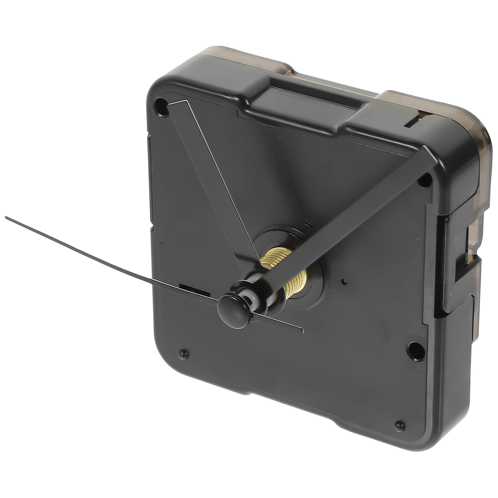 CIMAXIC Durable Clock Mechanism Kit Black Plastic for Replacement 1Set ...