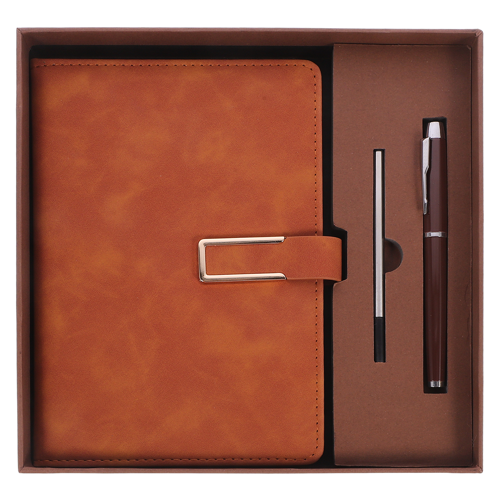 1 Set of Retro Writing Notepad Business Conference Notebook Office ...