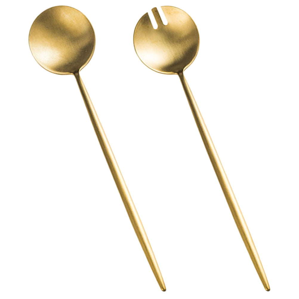 1 Set of Reusable Dessert Spoon Convenient Appetizer Fork Multi ...