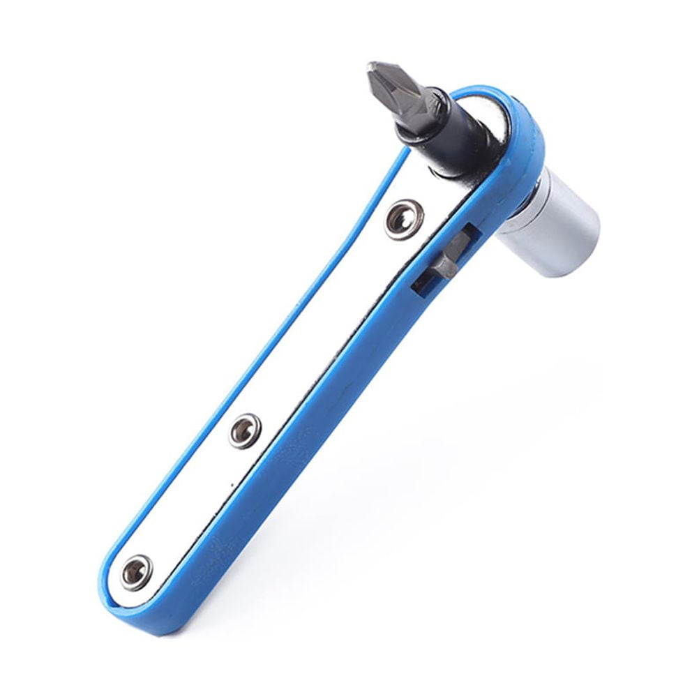 1 Set of Right Angle 1/4 Inch Flexible Swivel Head Flex Head Ratchet ...