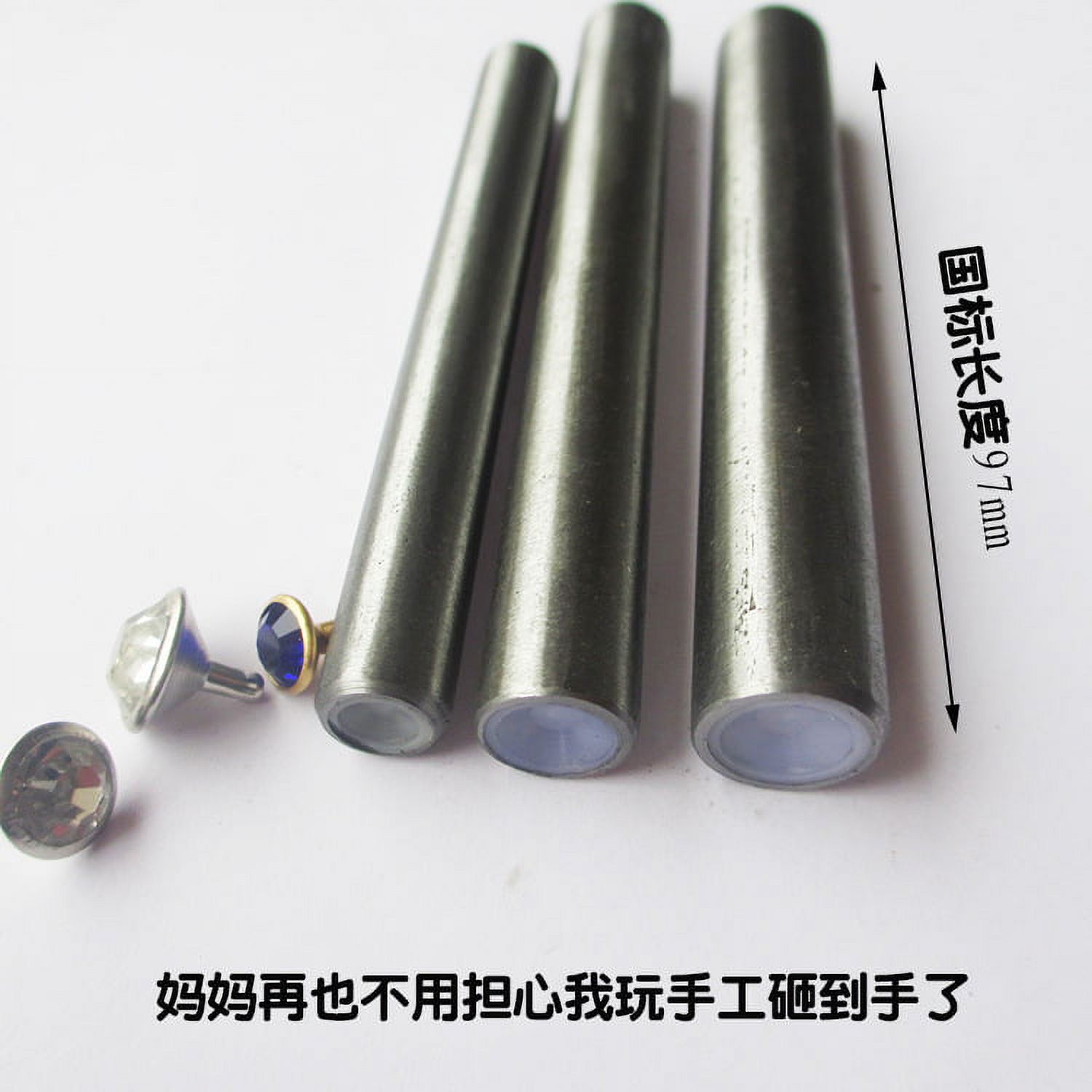 HOOWIFFY Professional Rivet Fixing Tool Silver Easy to Use for ...