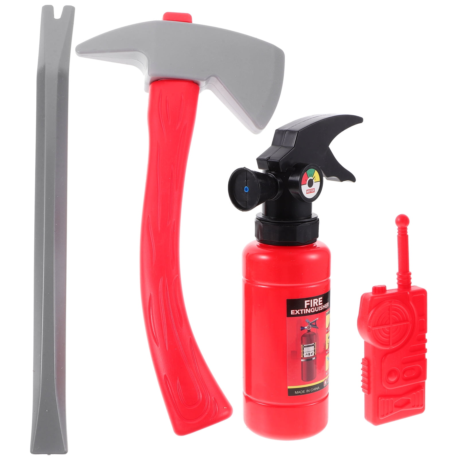 1 Set of Role Play Fire-fighting Props Simulation Fire Extinguisher ...