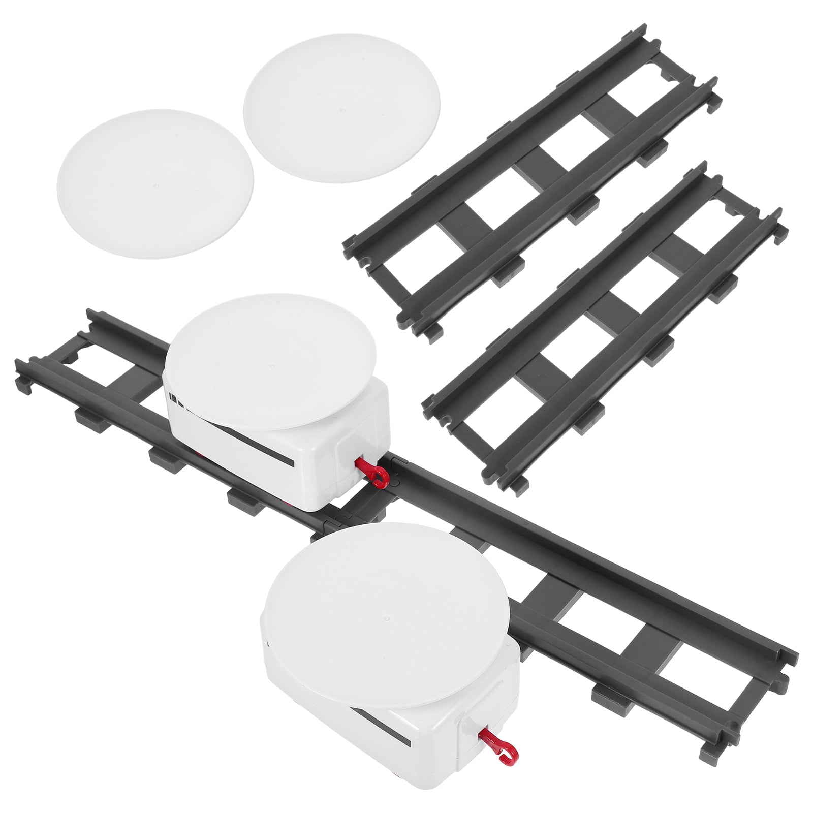 1 Set of Rotating Set Table Food Train Electric Train Toy Trains Track ...