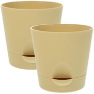 Washranp Self Watering Pots for Indoor Plants,Double Layer Water ...