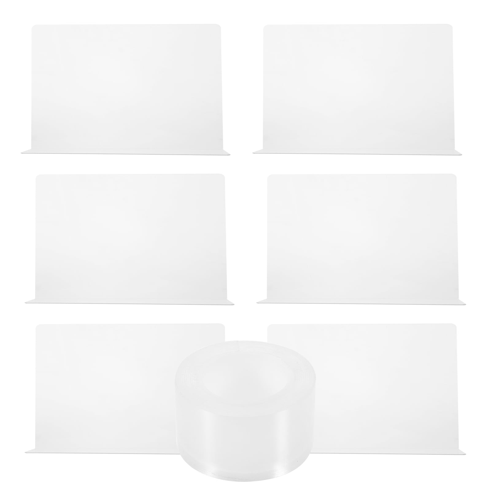1 Set of Self-adhesive Closet Divider Shelf Separators in Closet for ...
