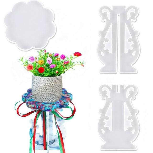 1 Set of Silicone Display Rack Mold Stand Making Mold Display Stand ...