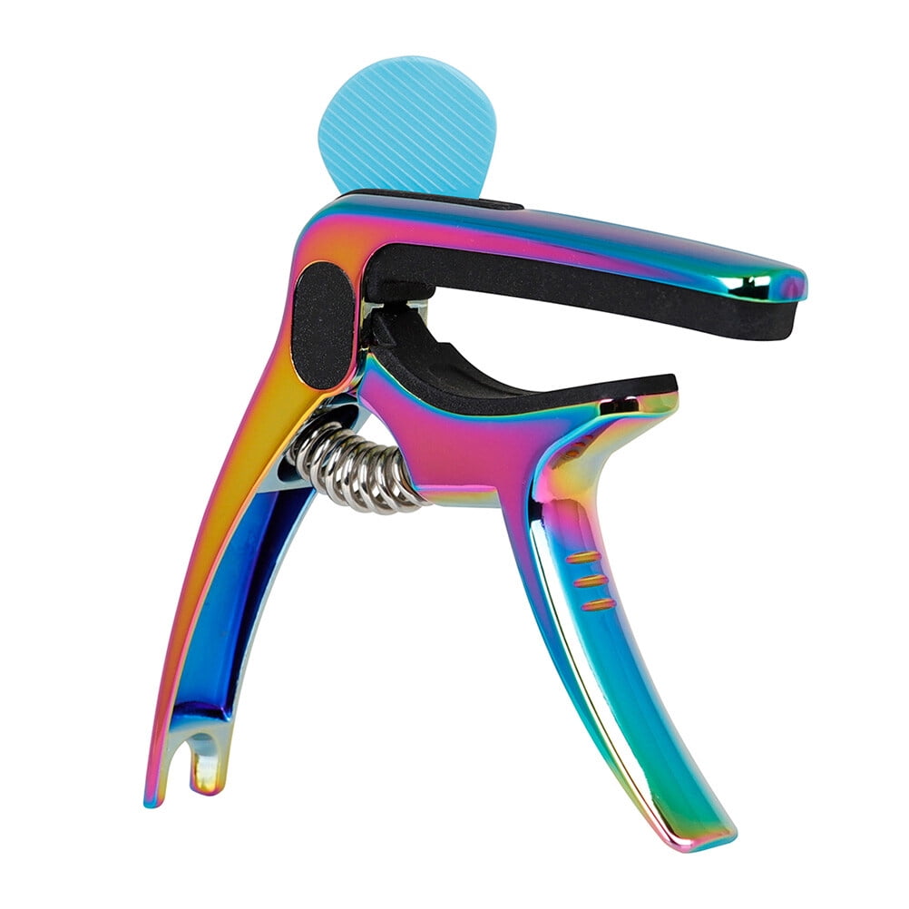 1 Set of Simple Metal Steel Guitar Capo Universal Three-in-one Multi ...