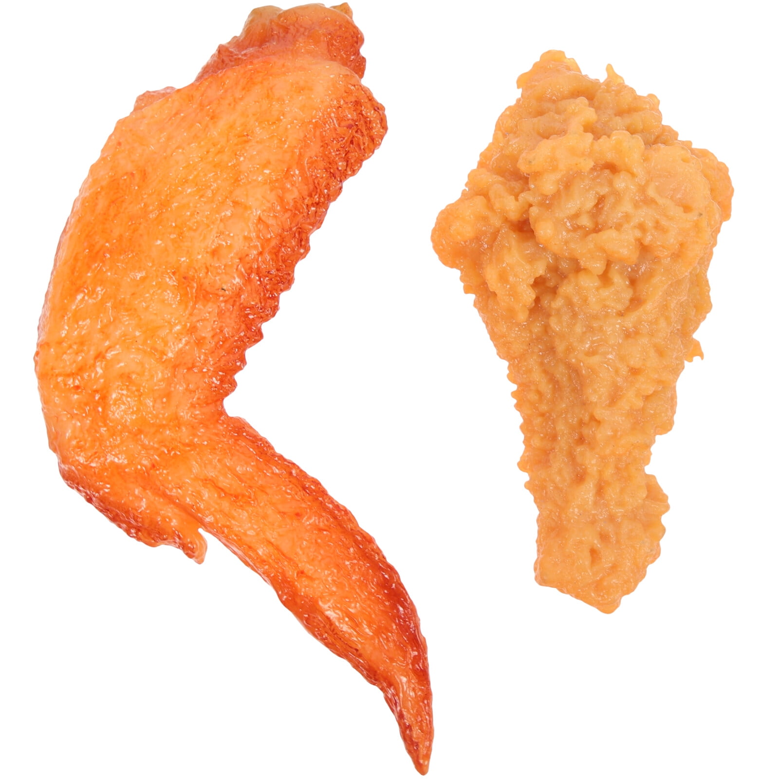1 Set of Simulated Chicken Drumstick Imitated Chicken Wing Fake Food ...