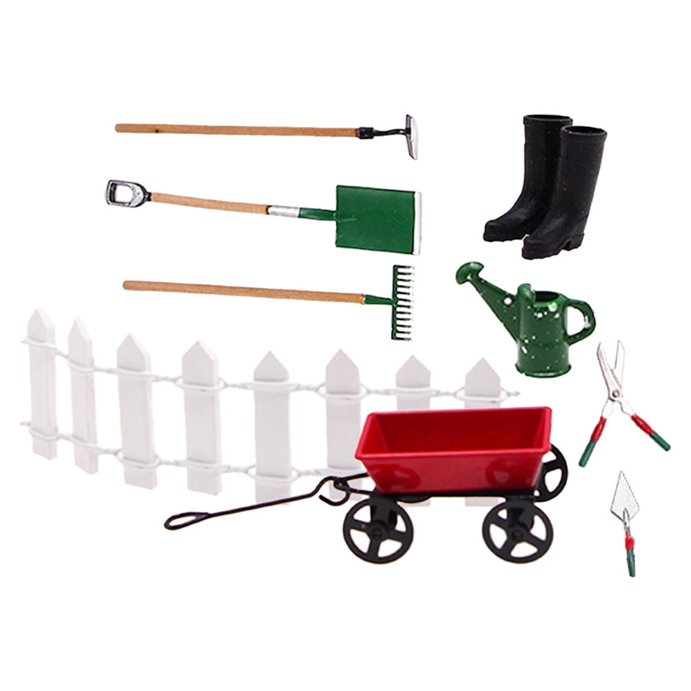 CRILSTYLEO Dollhouse Tool Kit Miniature Realistic Appearance For Diy ...