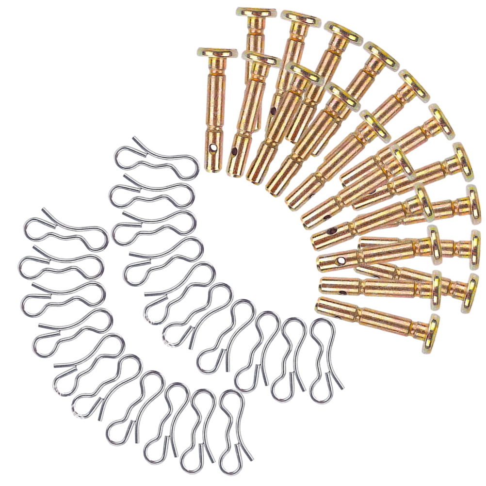 1 Set Of Snowblower Shear And Cotter Pins Set Replacement Metal Cotter