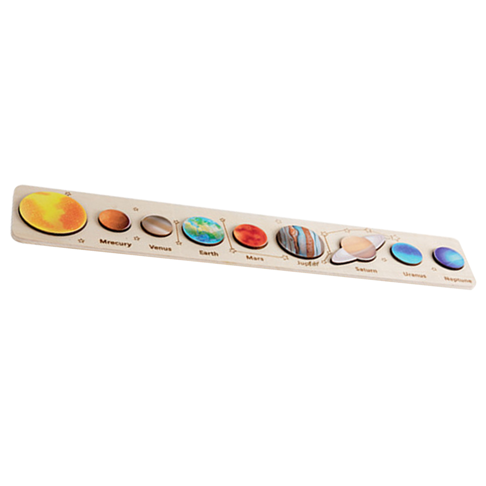 1 Set of Solar System Puzzle Planet Matching Puzzle Solar System for ...