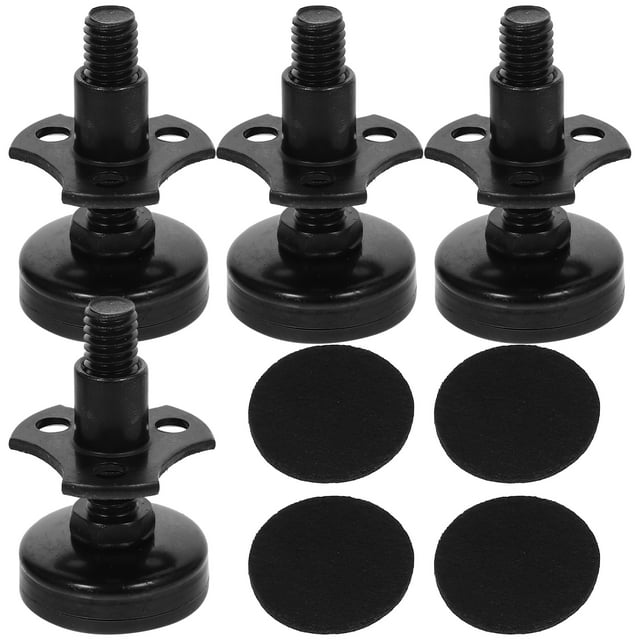 1 Set of Table Levelers Legs Adjustable Furniture Leveling Feet Screw ...