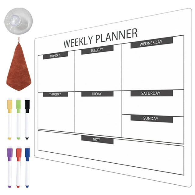 1 Set of To Do List Planner Board Schedule Board Erasable Planning ...