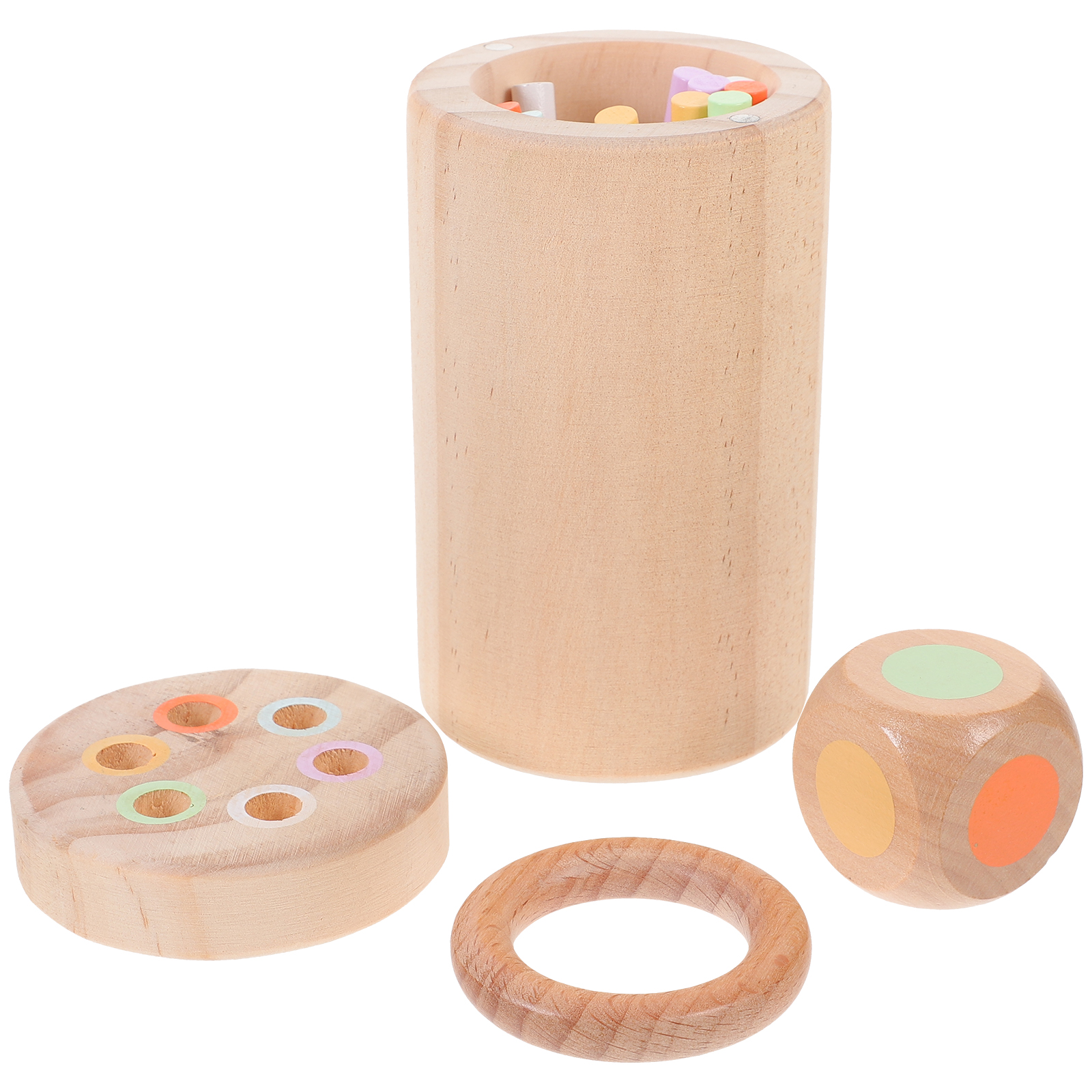 1 Set of Toy Wooden Balancing Sticks Wooden Toys Building Sticks ...