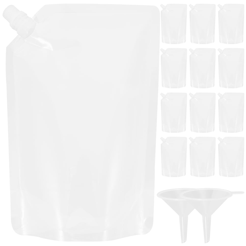OHOIOLLA Liquor Pouch White Portable 50 Pouches 250ml - Walmart.com