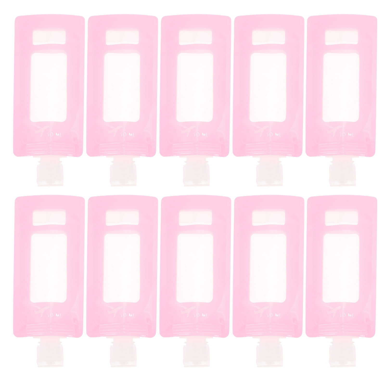 1 Set of Travel Makeup Packing Bags Decorative Emulsion Bags Plastic ...