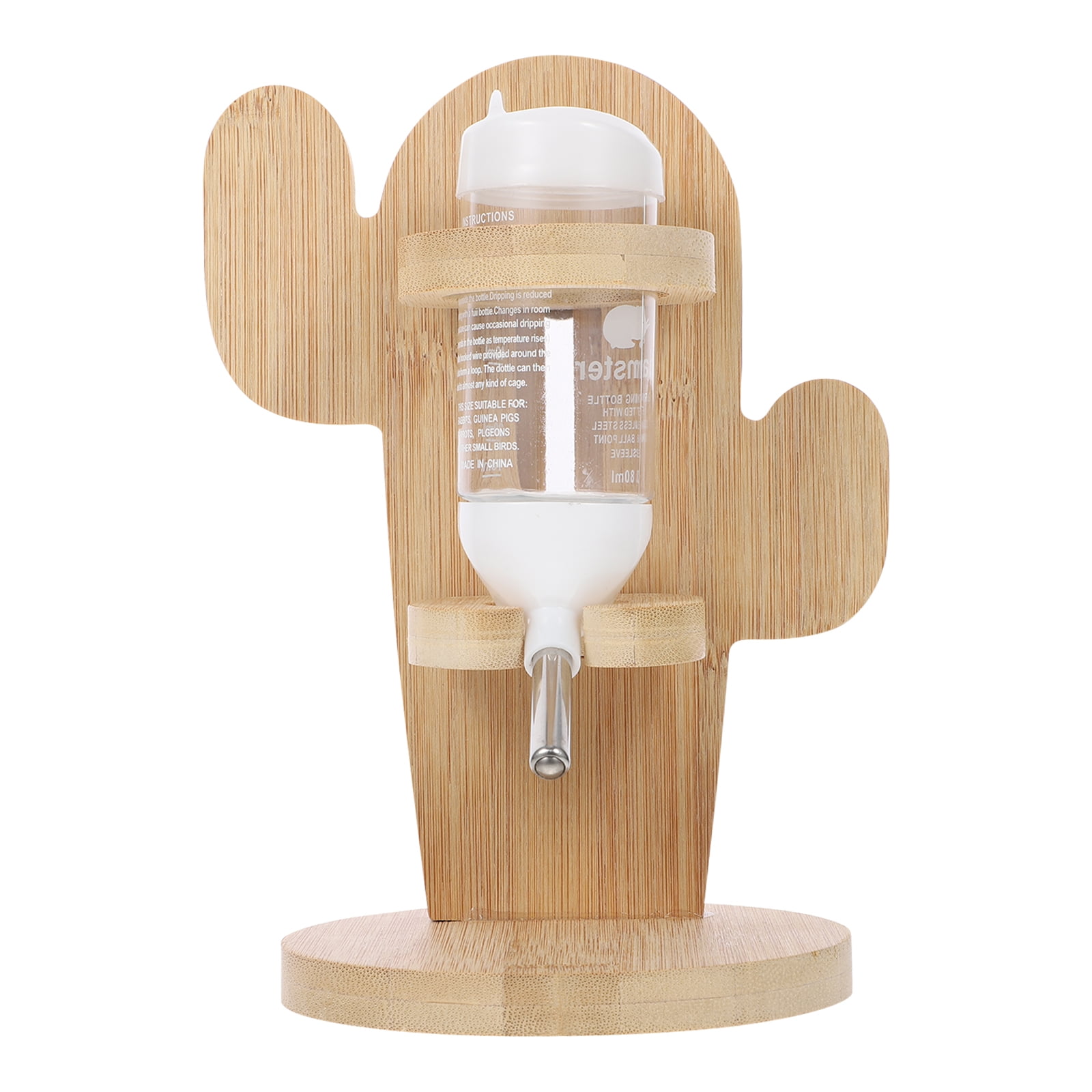 1 Set of Vertical Hamster Bottle Wear-resistant Waterer Holder ...