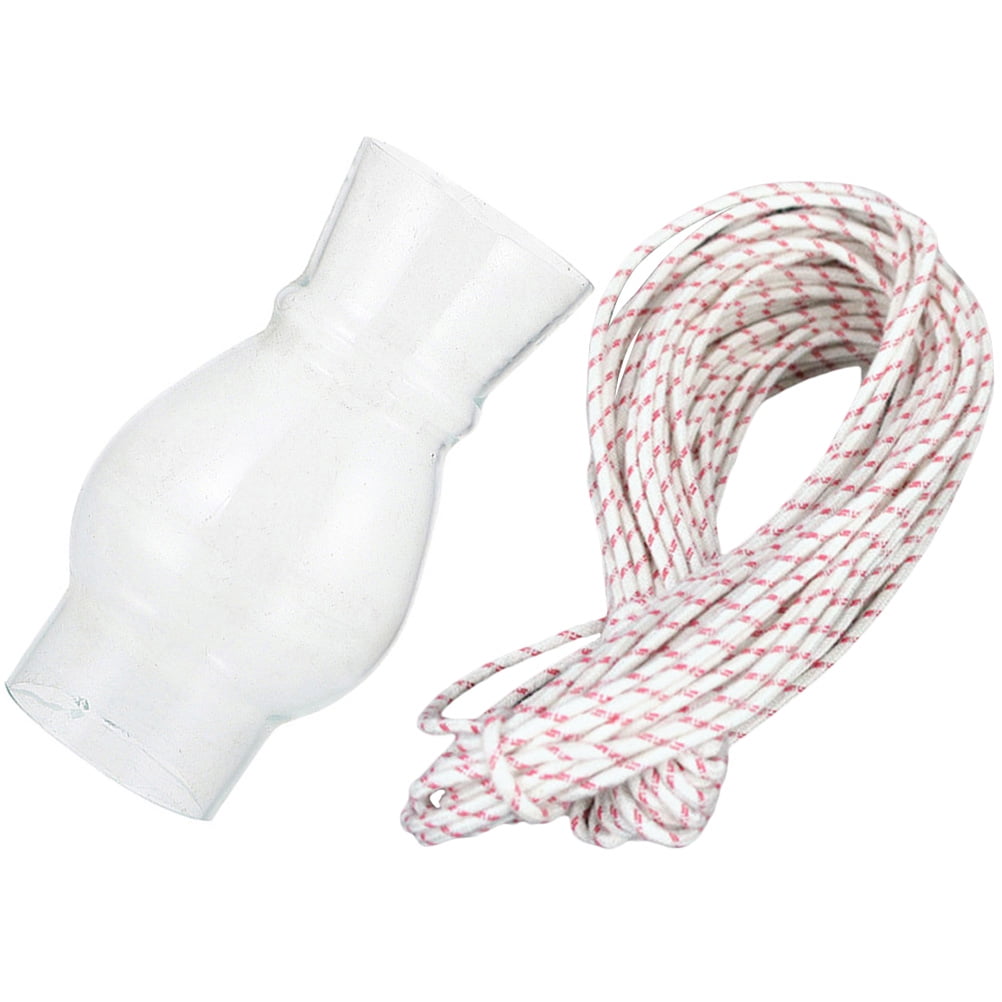 1 Set of Vintage Glass Kerosene Lamp Desktop Oil Lamp Multi-function ...