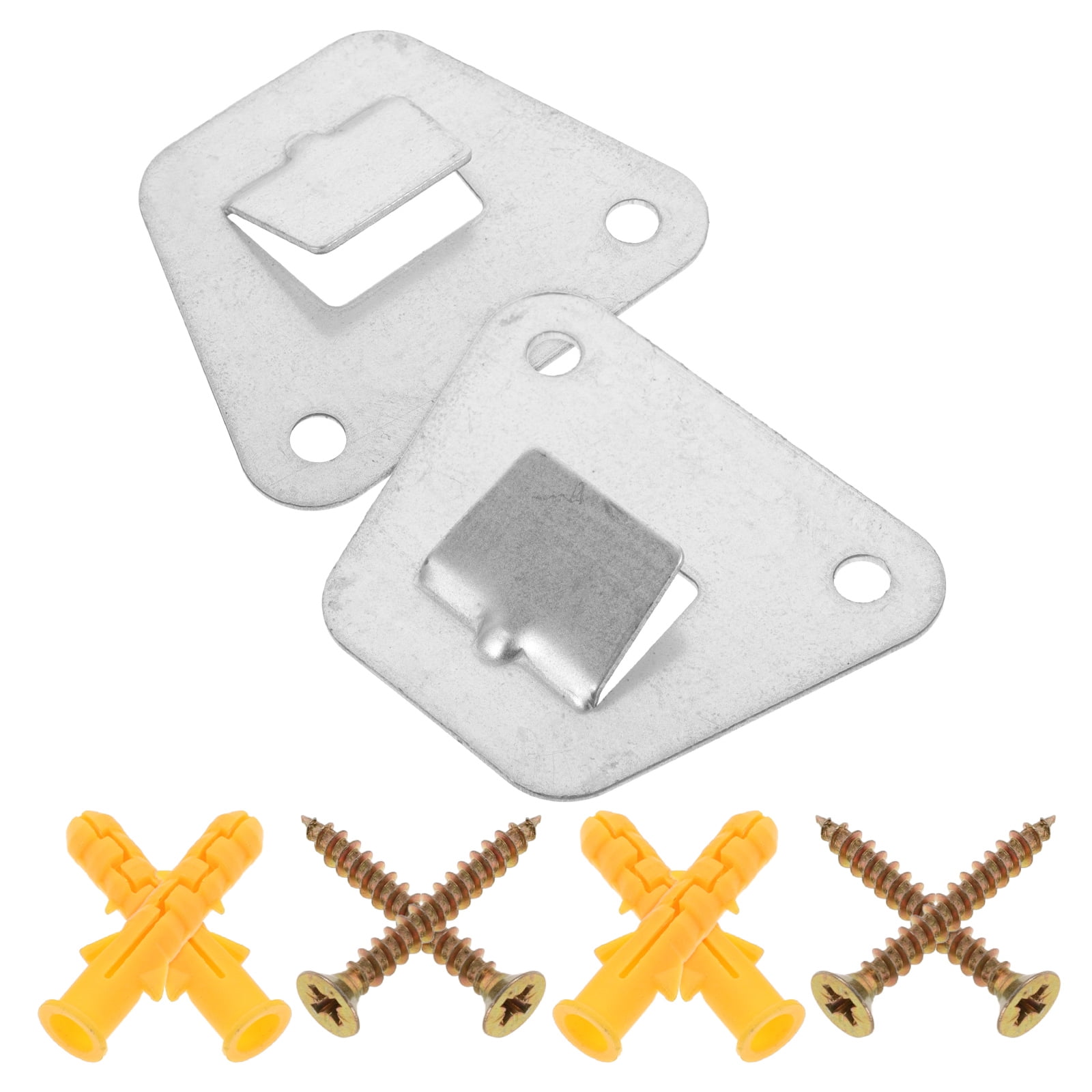 1 Set of Wall Mount Fan Bracket Cast Steel Holder Flat Bracket ...