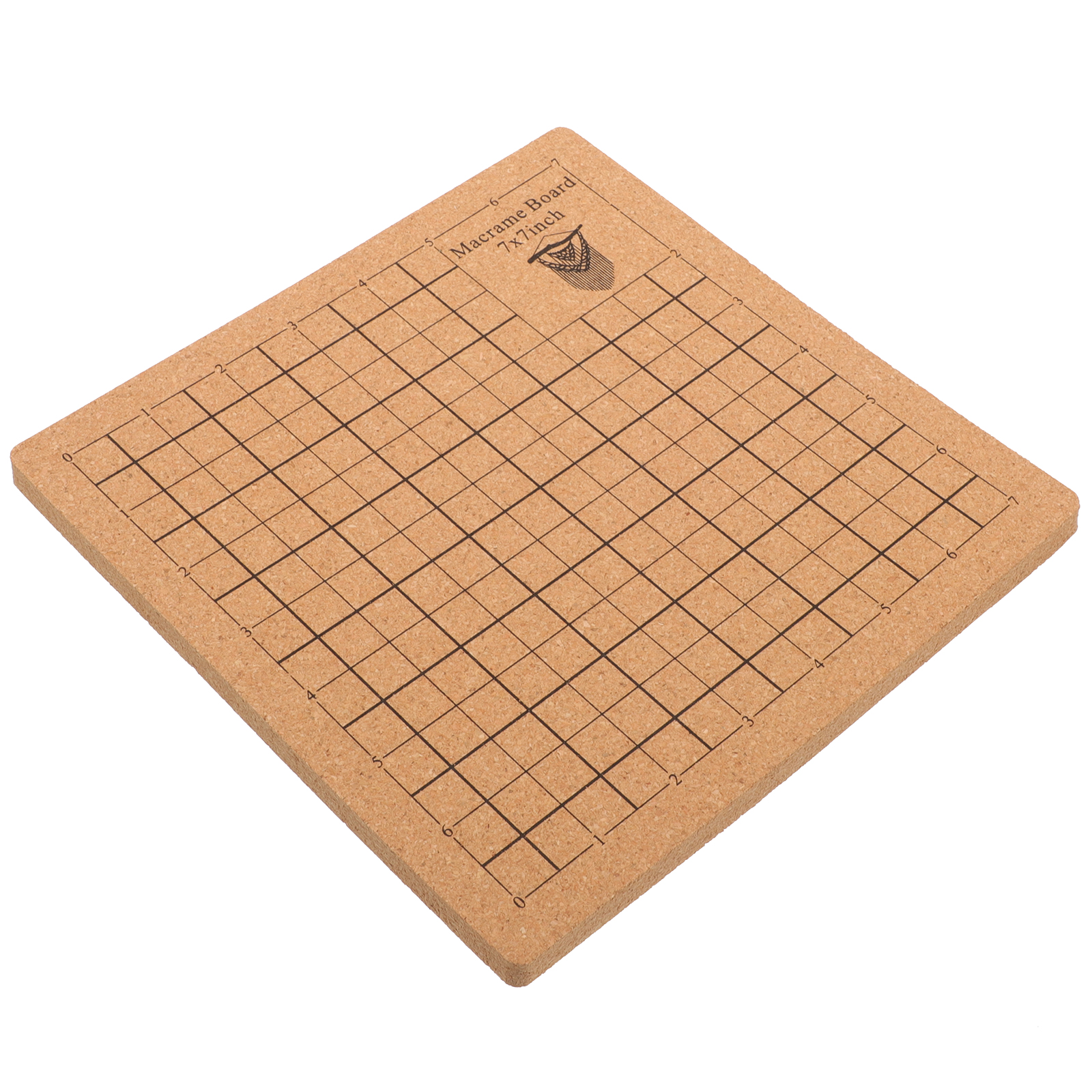 1 Set of Wood Macrame Board Wood Board Grid Rope Knotting Board for ...